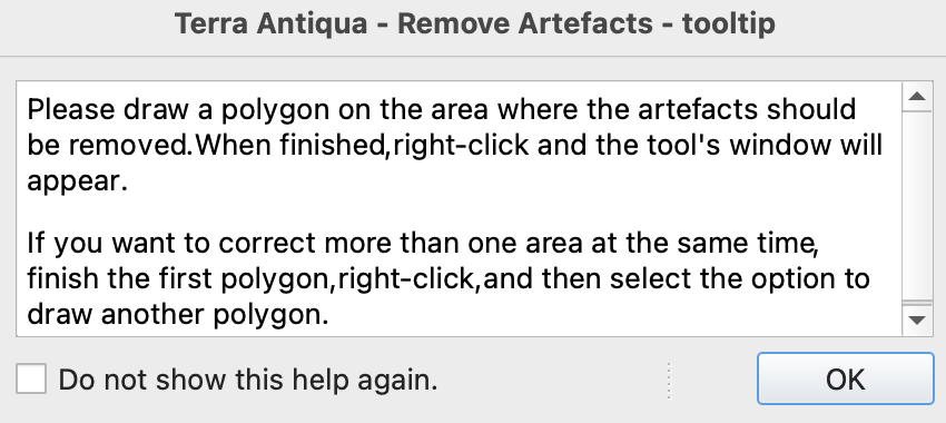 Remove Artefacts | Terra Antiqua Documentation